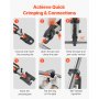 VEVOR 7PCS MegaPress Pressing Kit 1/2" to 2" for Standard Press Tools ...