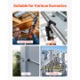 VEVOR 7PCS MegaPress Pressing Kit 1/2" to 2" - 3PCS Press Jaws, 3PCS ...