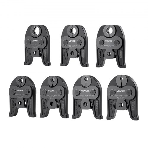 VEVOR 7PCS Pressing Jaws 1/4" to 1-1/8" for RLS Copper Pipes ...