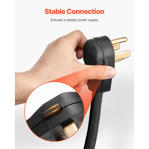 10 ft Dryer Power Cord 4-Prong NEMA 14-30P Dryer Cord w/ Eyelet ...