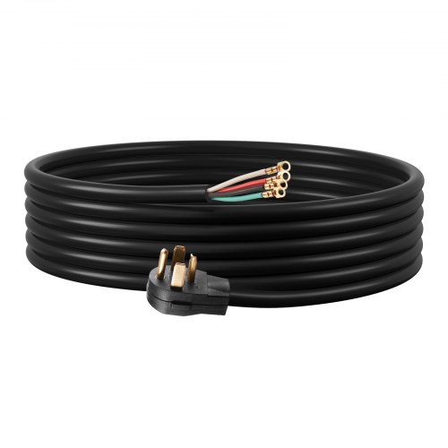 10 ft Dryer Power Cord 4-Prong NEMA 14-30P Dryer Cord w/ Eyelet ...