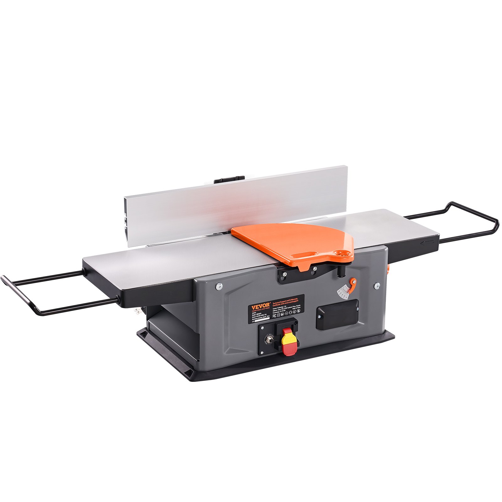 VEVOR Spiral Benchtop Jointer, 8-Inch, 2HP 10000 RPM Bench Top Wood ...