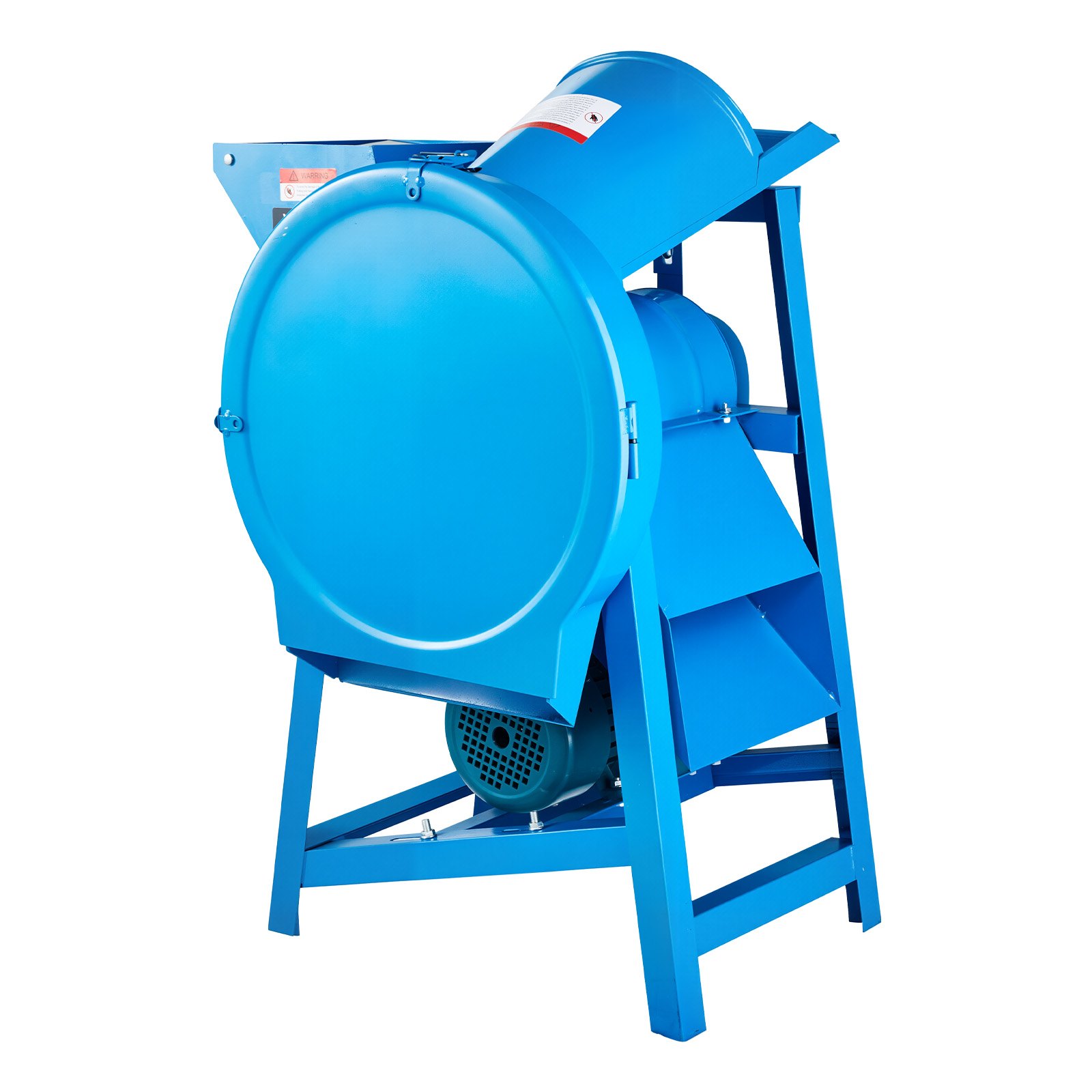 VEVOR Hay Chopper, 2200W Corn Straw Chopper with Double Feed Ports ...