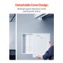 VEVOR Media Enclosure Box – 20 Inch, 2.36 in/60 mm Knockouts