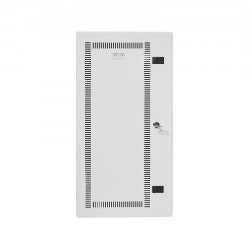 Structured Media Center Enclosure 28 in with Vented Hinged Door Cable ...