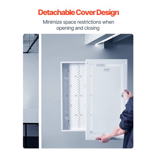 Structured Media Enclosure 28 in Recessed in-Wall TV Media Box with ...