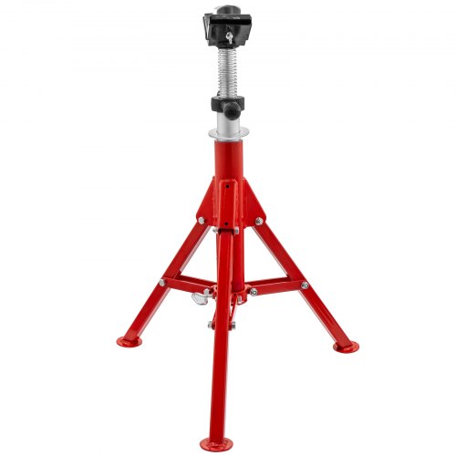 VEVOR Pipe Jack Stand, 2500LB Heavy Duty Welding Pipe Stand, with 4 ...