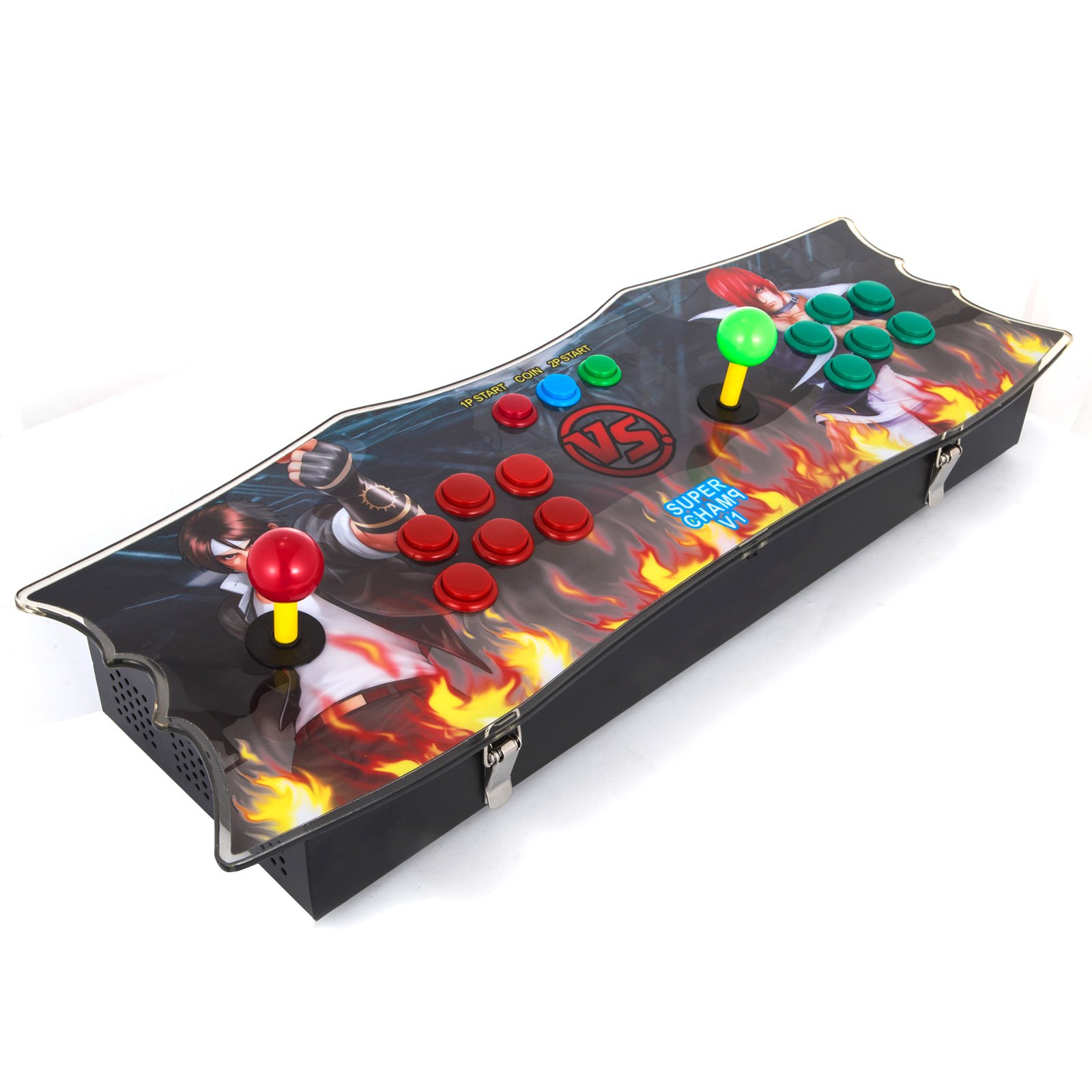 New 1500 Games HD Arcade Video Game Console Fight Gamepad Home Double ...