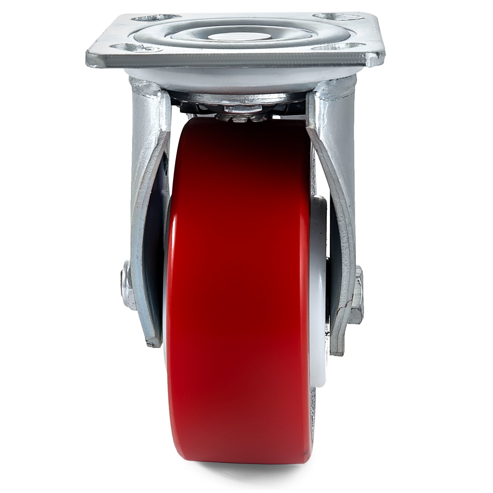 VEVOR 4 Pack Caster Wheels 5 x 2 Inch with Dual Locking Polyurethane ...