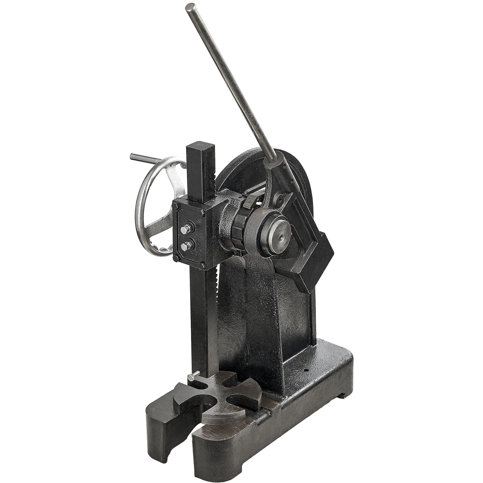VEVOR Arbor Press, 3 Ton Ratchet Type Arbor Press, Ratchet Leverage ...
