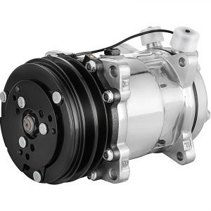 SD508 Sanden Style AC Compressor V-Belt 2 Groove Pulley 3/4" 7/8" A/C ...