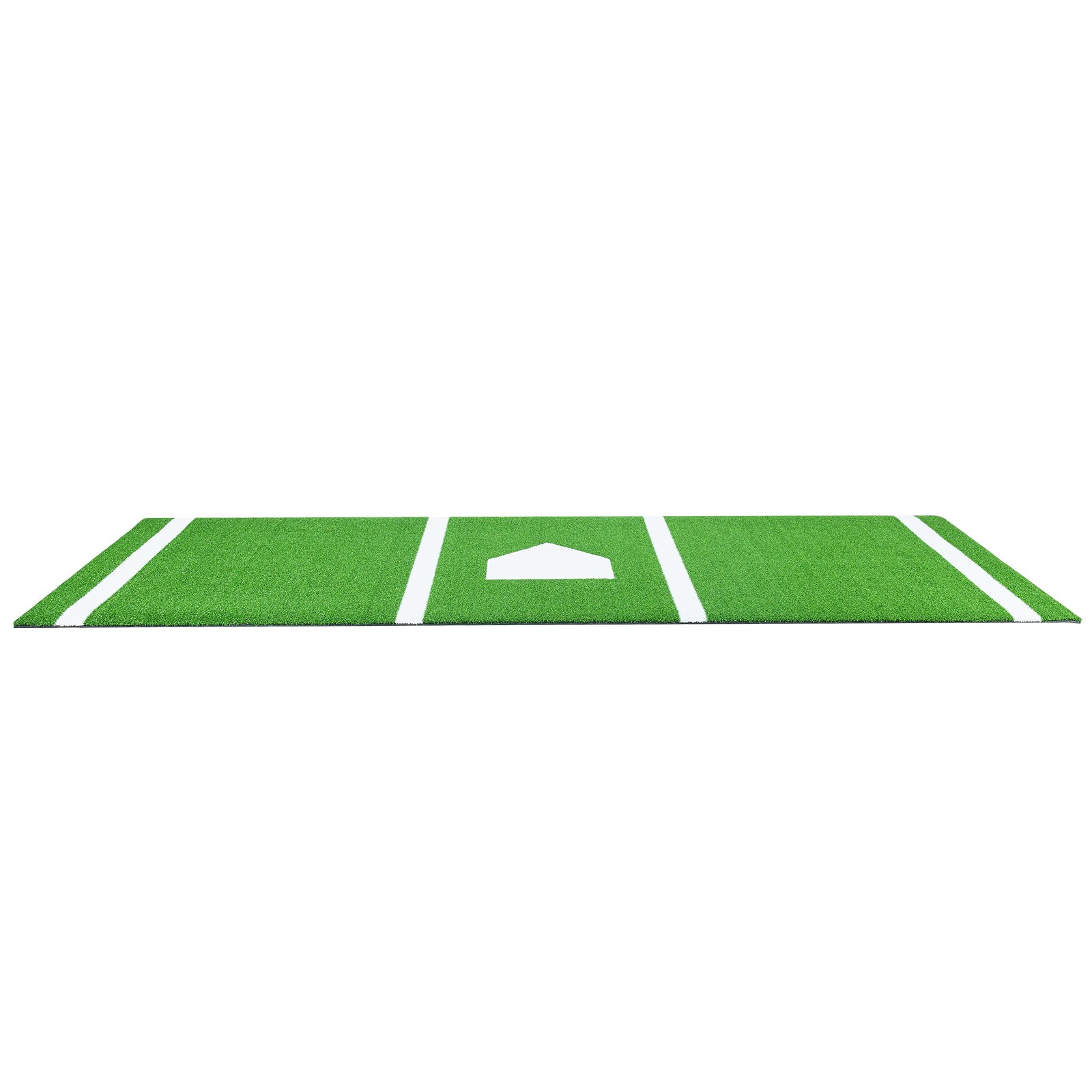 VEVOR 10x3.8 ft Baseball Softball Hitting Batting Mat, Indoor/Outdoor ...