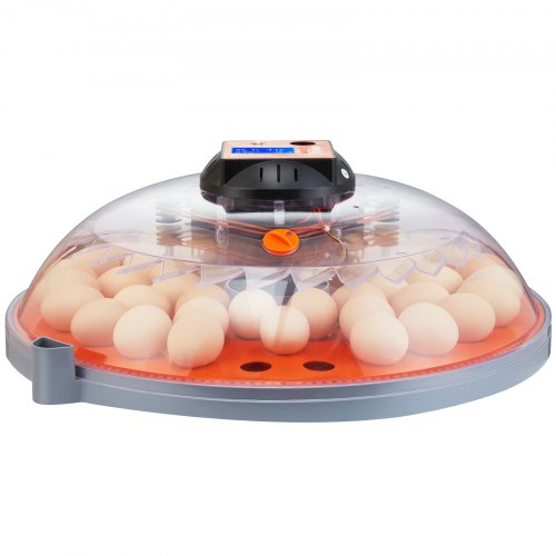 VEVOR 48 Egg Incubator, Incubators for Hatching Eggs, 360° Automatic Egg Turner with Temperature ...