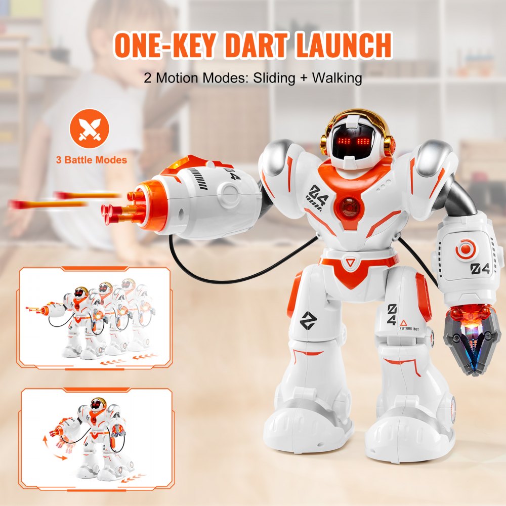 VEVOR RC Robot Toy Battle Robot for Kids Remote Control Robotic Toy ...