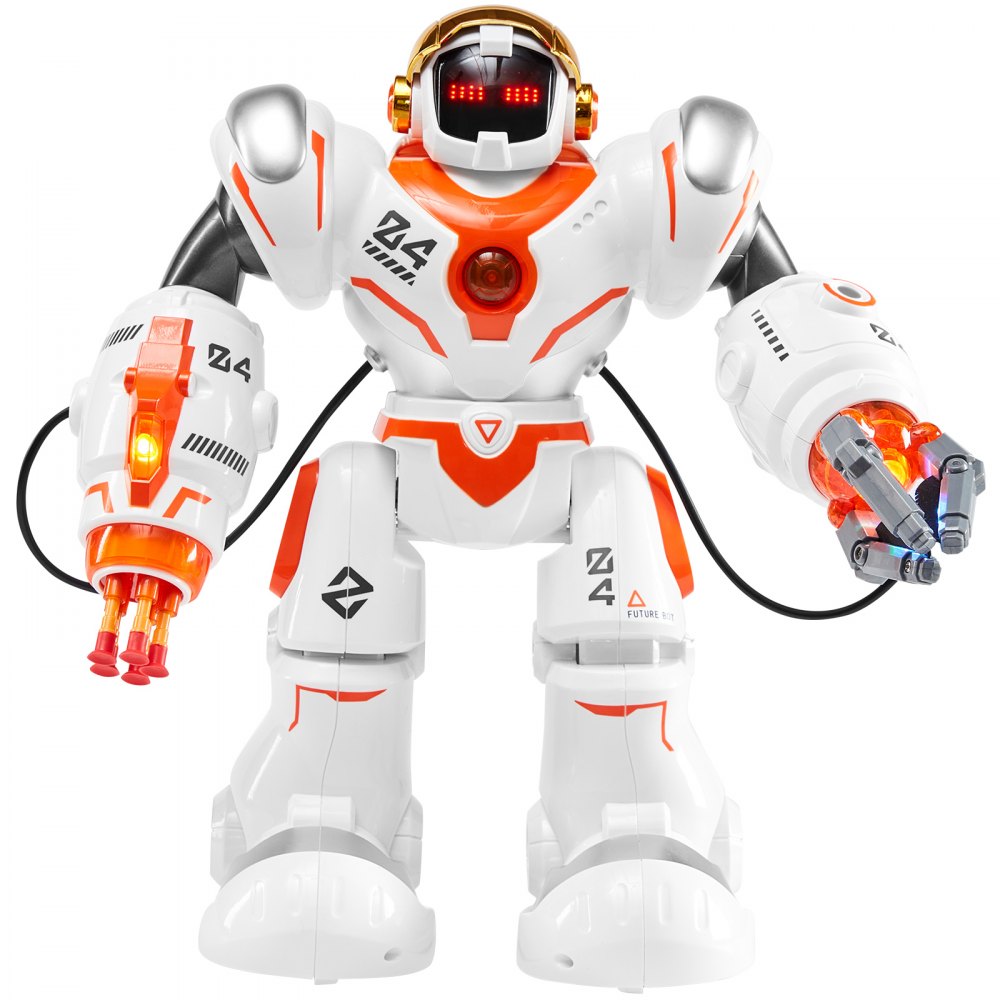 VEVOR RC Fighting Robot Toys – 5 Launcher, 3 Battle Modes