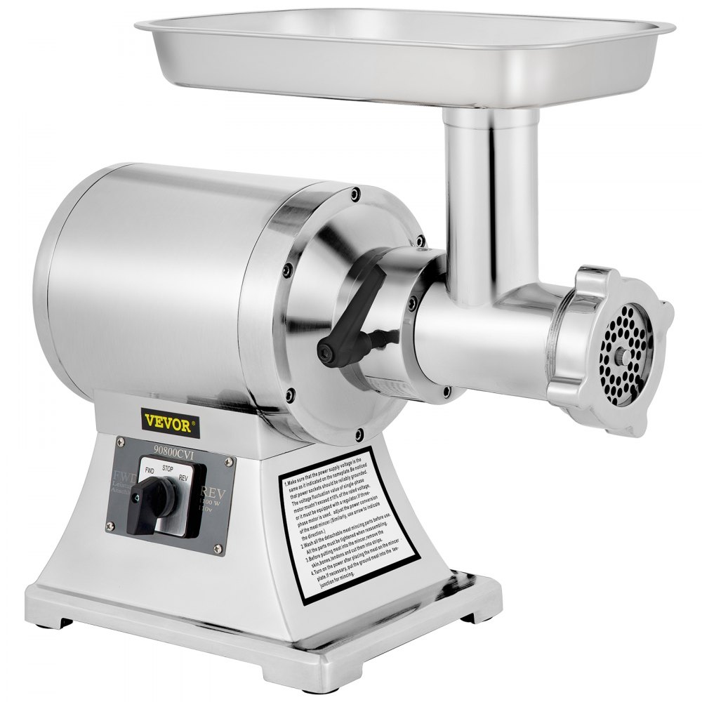 VEVOR Electric Meat Grinder 331 Lbs Hour 1100W Meat Grinder Machine 225r min electric meat mincer with 2 Grinding Plates Sausage Kit Set Meat Grinder