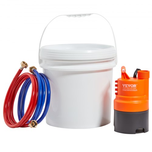 VEVOR Tankless Water Heater Flushing Kit, Includes Efficient Pump & 3.7 ...