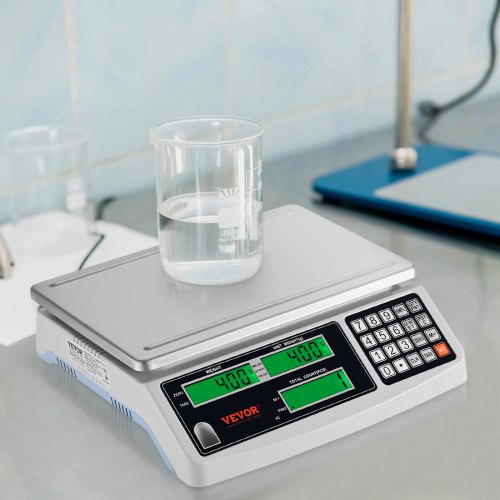 VEVOR Industrial Counting Scale, 30 kg x 1 g, Digital Scale for Parts ...