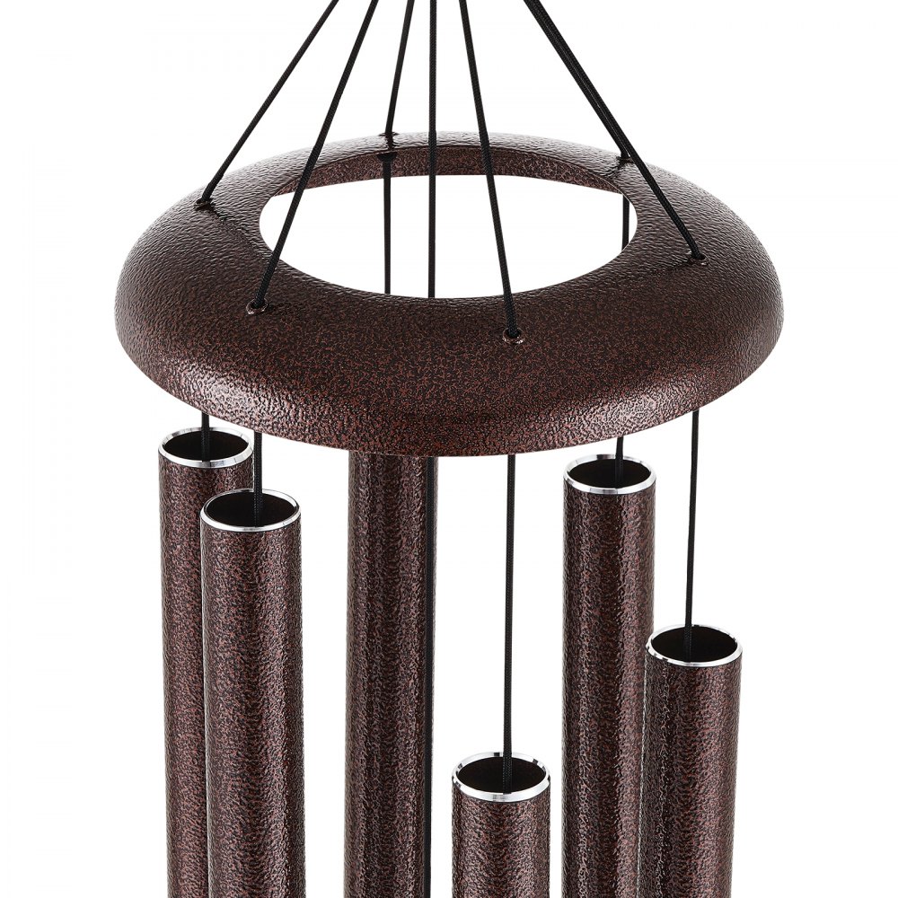 VEVOR Wind Chimes Bronze – 45 in, 6-Tube, Deep Tone
