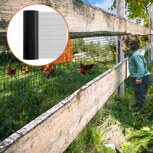 VEVOR Hardware Cloth, 36'' x 50' Galvanized Wire Mesh Roll VEVOR Hardware Cloth, 36'' x 50' Galvanized Wire Mesh Roll