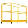 6ft Scaffolding Safety Guard Rail System For Baker-Style Scaffolding ...