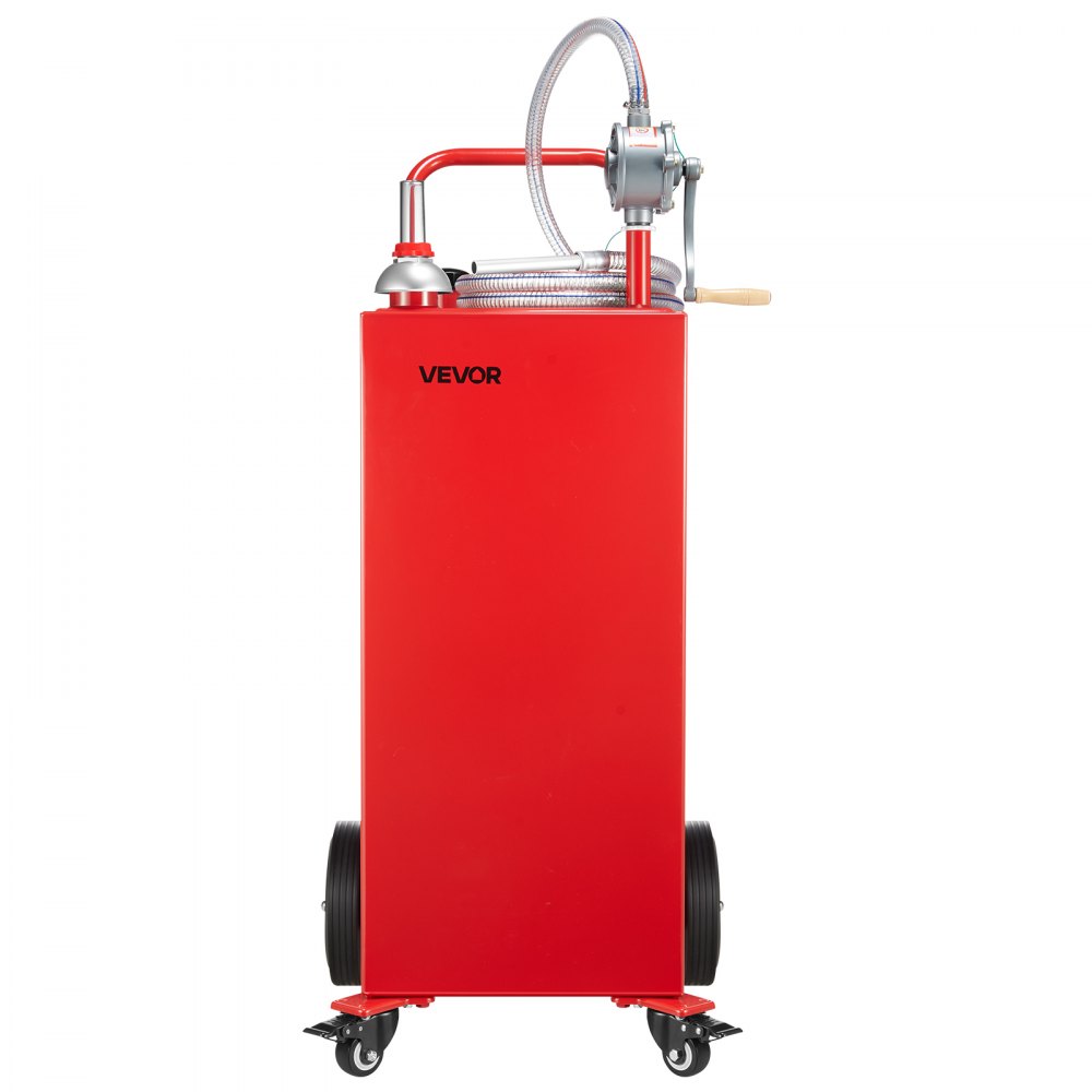 VEVOR 40 Gallon Fuel Tank with Pump – 10ft hose, 4-Wheel