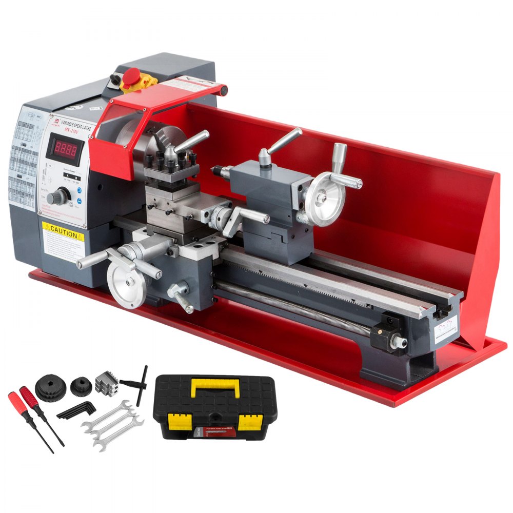VEVOR VEVOR Mini Lathe Machine 8"x16" 750W Metal Working Lathe Small ...