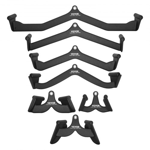 VEVOR LAT Pulldown Bar Handle Attachment V-bar T-bar Cable Machine for ...