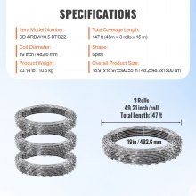 Shop the Best Selection of Razor Wire | VEVOR US