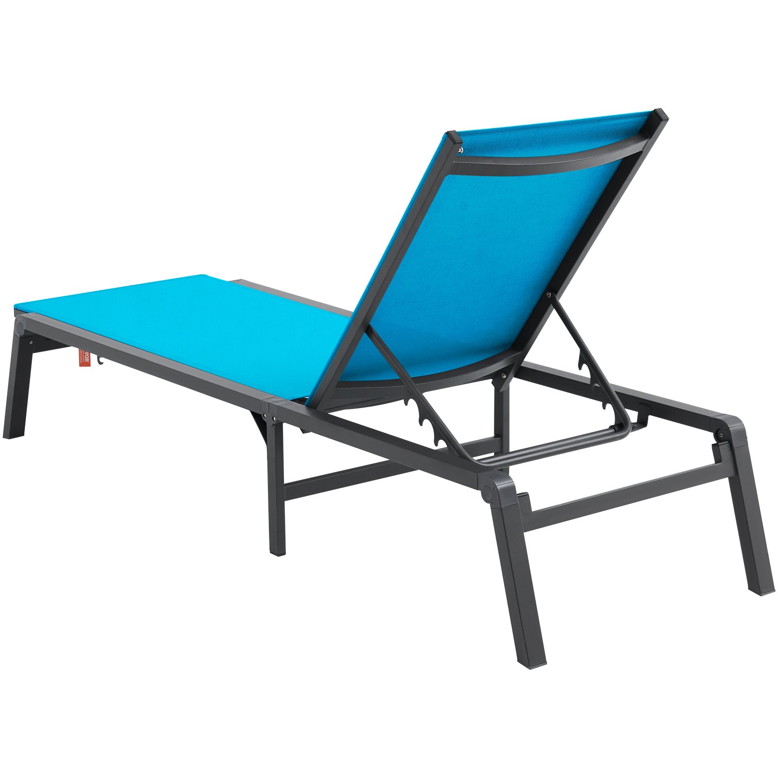 VEVOR Chaise Lounge Chair Outdoor Patio Lounge Chair Adjustable 5 ...