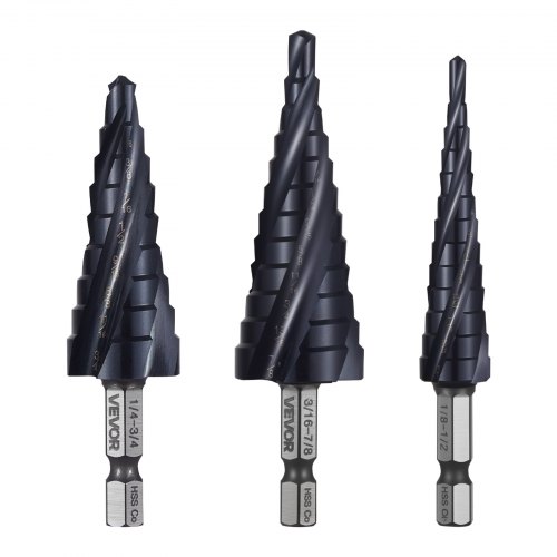 Shop the Best Selection of Step Drill Bits | VEVOR AU