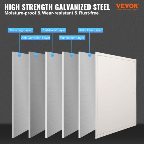 VEVOR Access Panel for Drywall & Ceiling, 16 x 16 Inch Plumbing Access ...