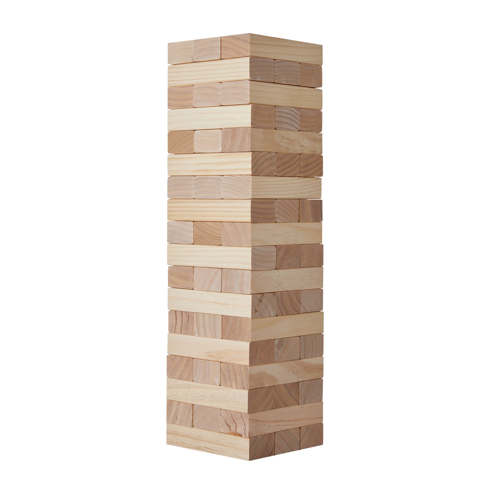 VEVOR Giant Tumbling Tower Game – 54 Pinewood Blocks
