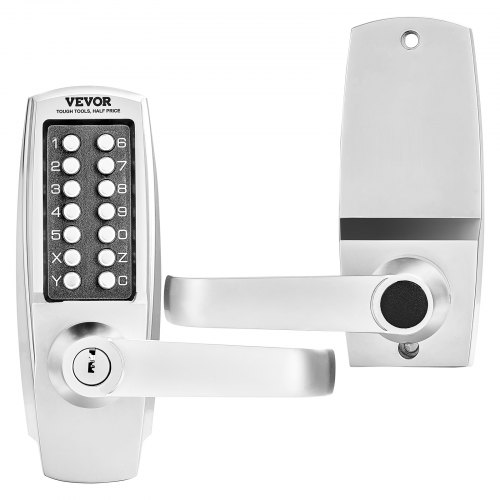 Mechanical Keyless Entry Door Lock 14 Key Mechanical Door Lock with Key ...