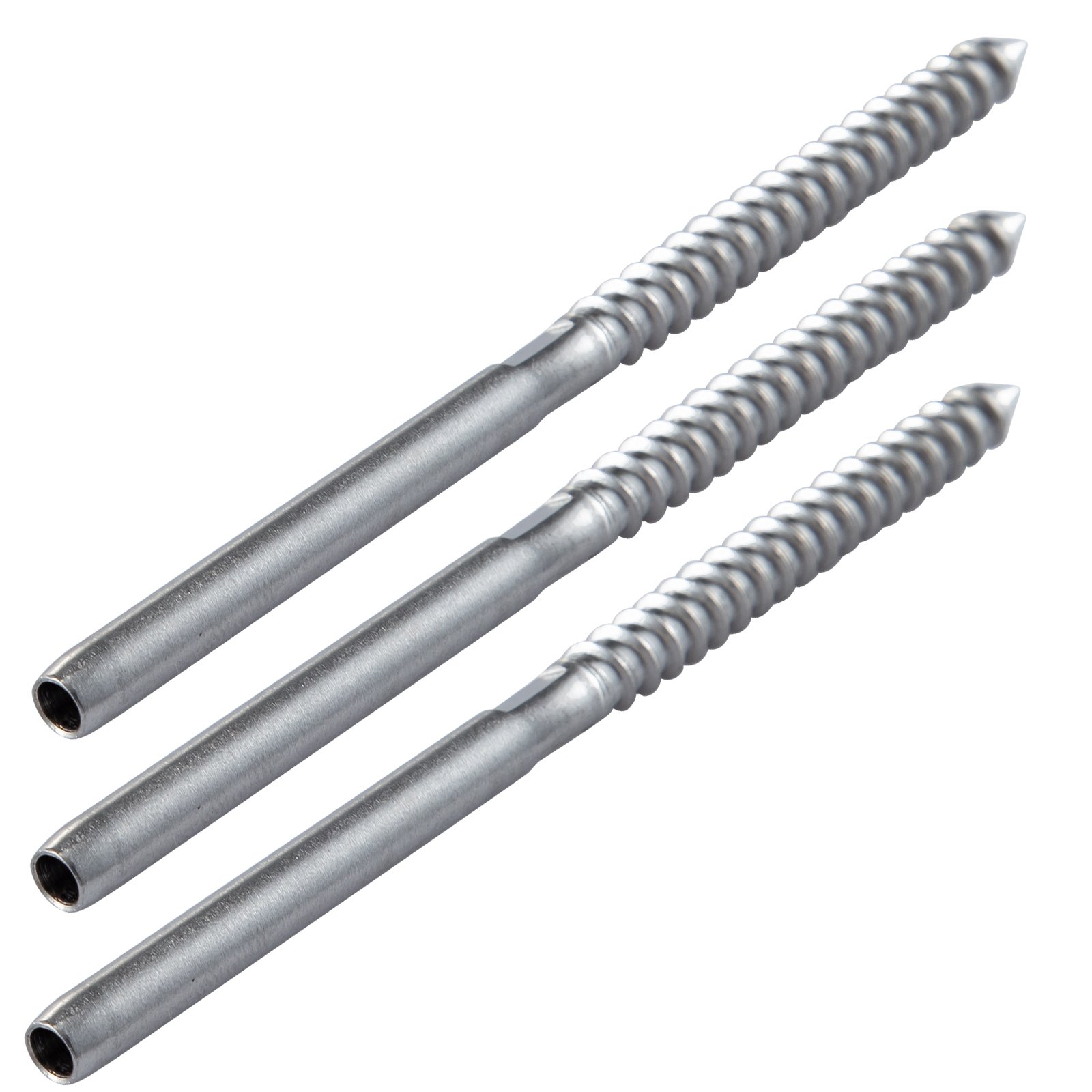 VEVOR 104 Pack Cable Railing Swage Stainless Steel Railing SS316 Hand ...