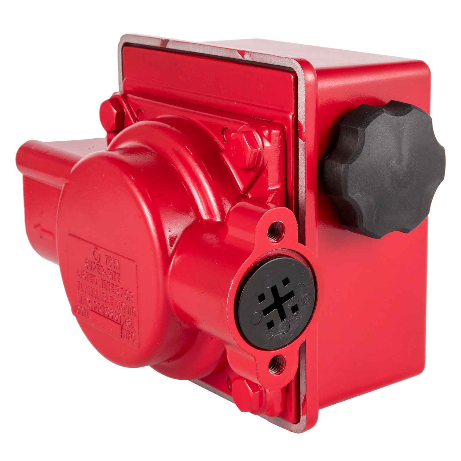 VEVOR Mechanical Fuel Meter 20 GPM Fuel Flow Meter 3-Digital Batch ...