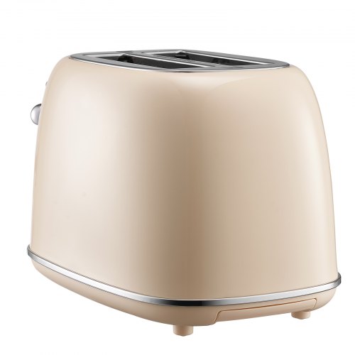 VEVOR Brushed Stainless Steel Toaster, 2 Slice, 825W 1.5'' Extra Wide ...