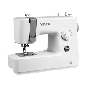 VEVOR Sewing Machine Portable Electric Sewing Machine 18 Stitch ...