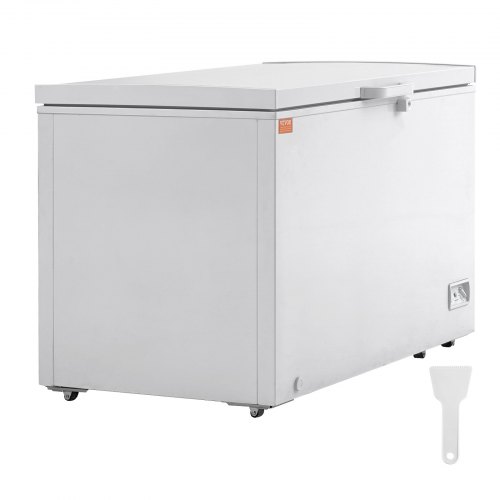 VEVOR Chest Freezer, 12.8 Cu.ft / 345 L Large Deep Freezer & 4 ...