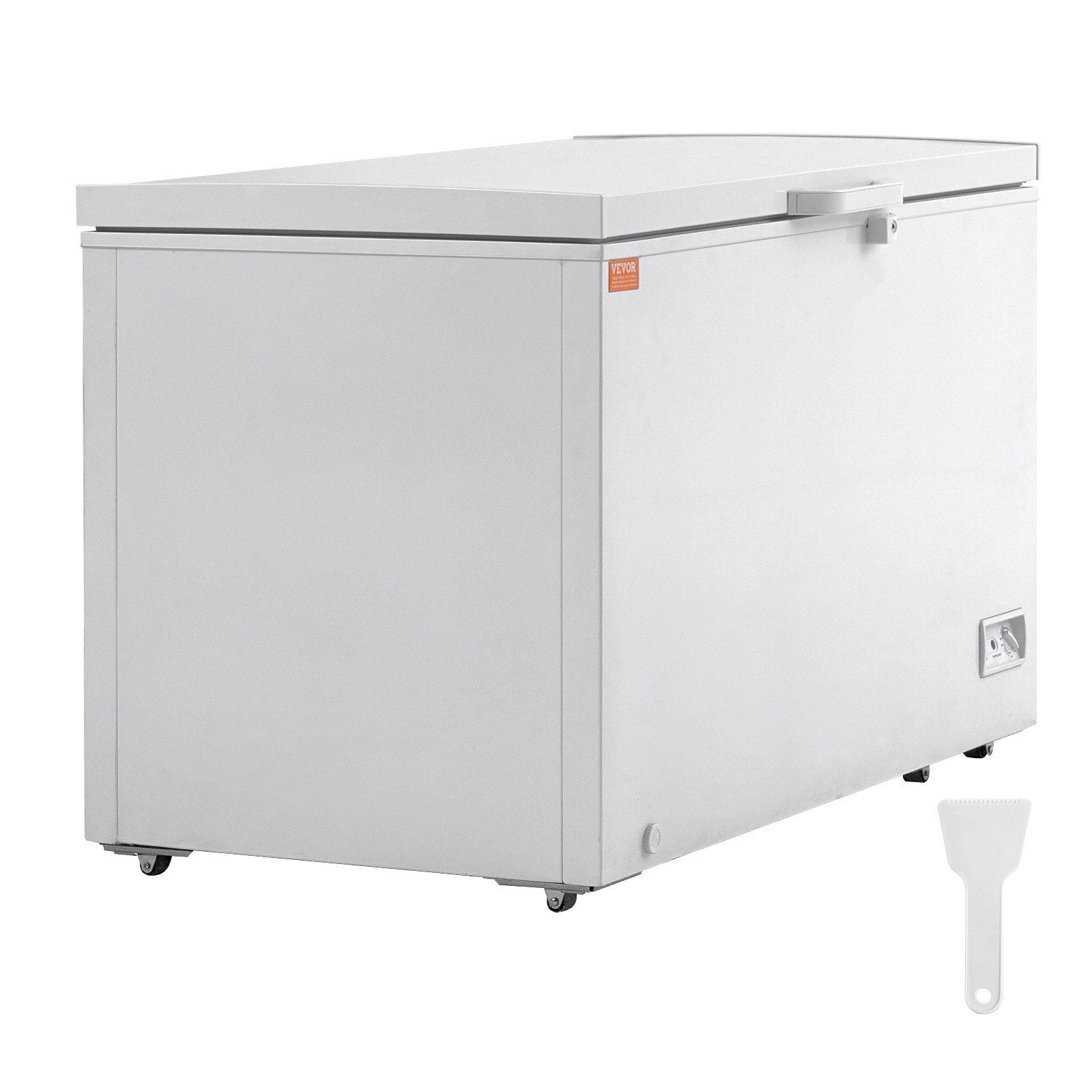 VEVOR Chest Freezer, 12.8 Cu.ft / 345 L Large Deep Freezer & 4 ...
