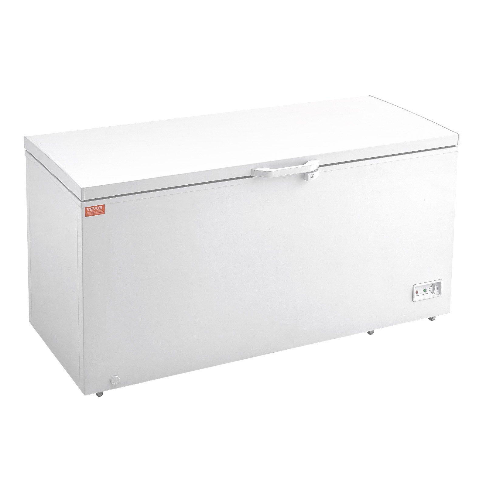 VEVOR Chest Freezer, 17 Cu.ft Freestanding Top Open Door Commercial ...