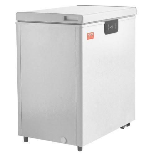VEVOR Chest Freezer, 3.88 Cu.ft / 110 L Compact Deep Freezer, Free ...