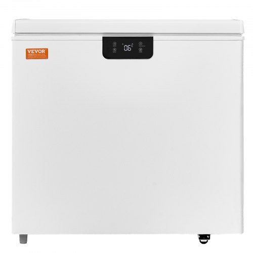 VEVOR Chest Freezer, 7 Cu.ft / 198 L Compact Deep Freezer, Free ...