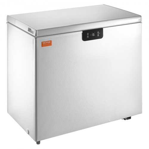 VEVOR Chest Freezer, 7 Cu.ft / 198 L Compact Deep Freezer, Free ...