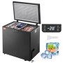 VEVOR Chest Freezer, 7 Cu.ft / 198 L Compact Deep Freezer, Free ...