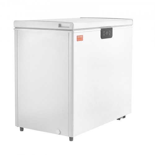 VEVOR Chest Freezer, 7 Cu.ft / 198 L Compact Deep Freezer, Free ...