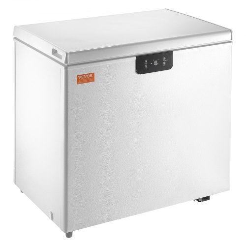 VEVOR Chest Freezer, 7 Cu.ft / 198 L Compact Deep Freezer, Free ...