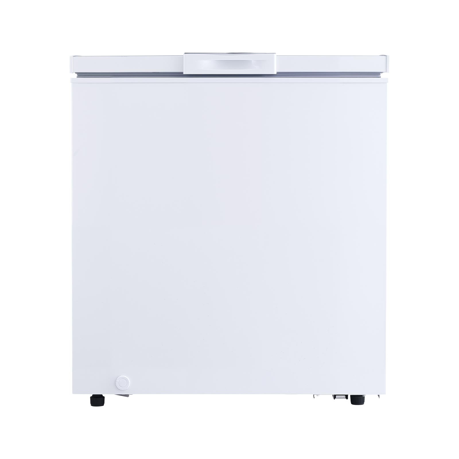 VEVOR Chest Freezer, 5 Cu.ft Compact Deep Freezer, Free Standing Top ...