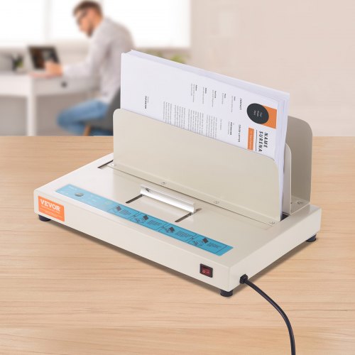 VEVOR Thermal Binding Machine, 500 Sheets Capacity Book Binding Machine, Thermal Book Binder ...