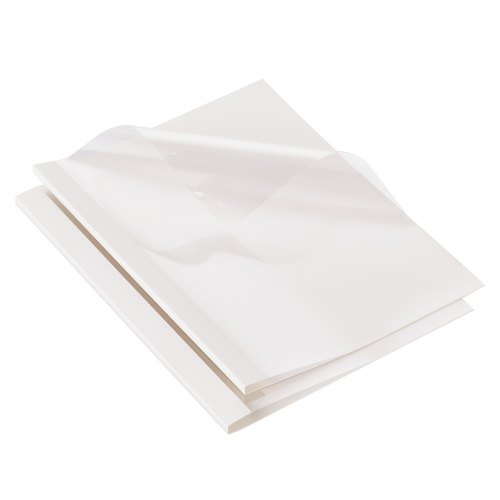 VEVOR Thermal Binding Covers, 10 Pack Thermal Presentation Covers 5/16 ...